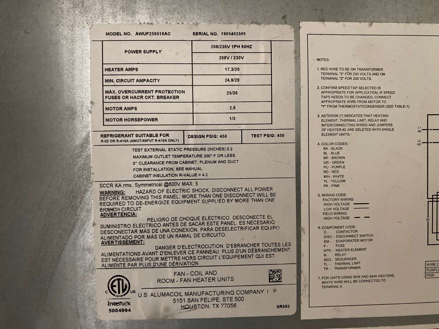 Goodman AC Age They Last 10 15 Years GGR Home Inspections
